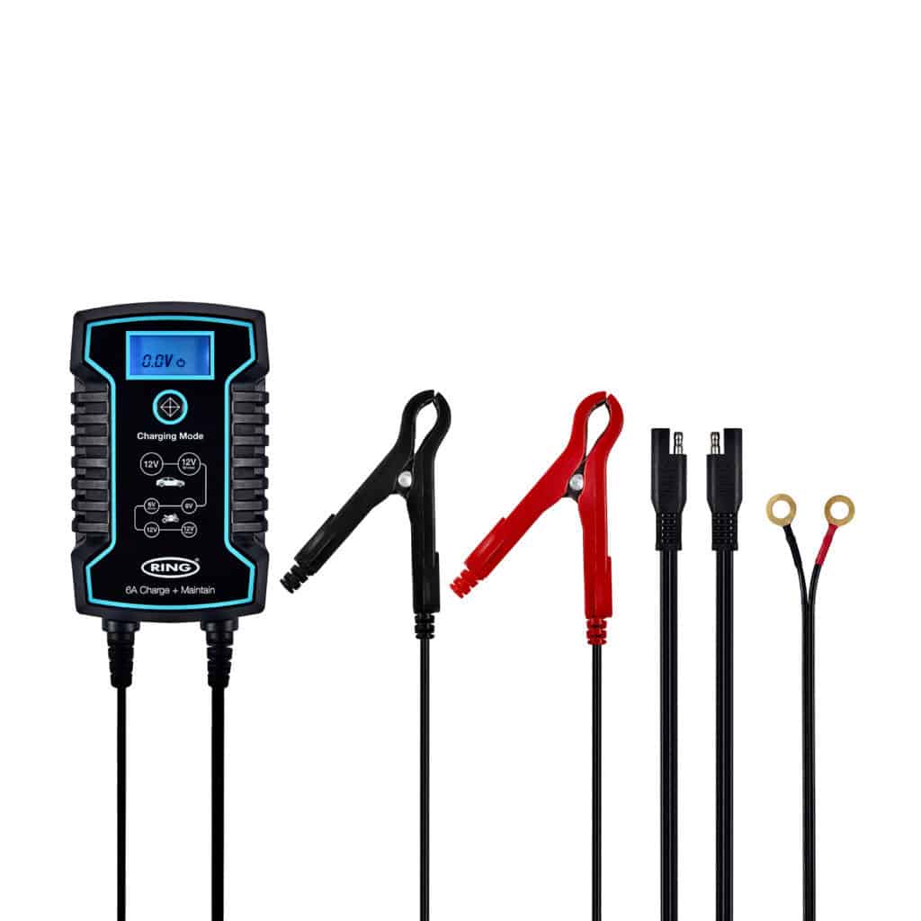 Ring 6A Smart Charger and Battery Maintainer - Autolume Plus