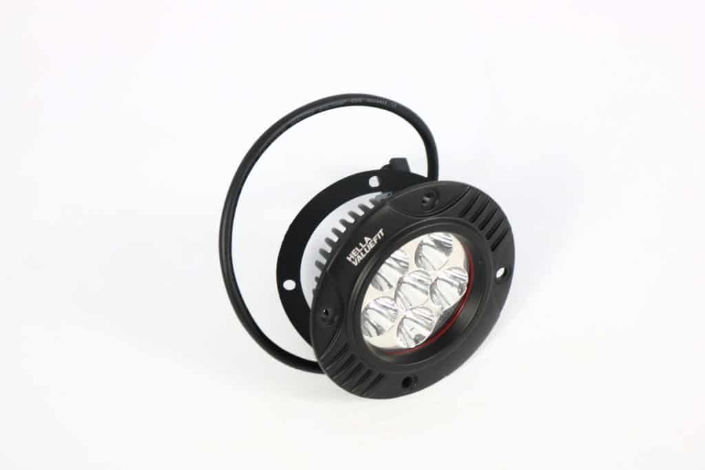 Hella Valuefit Flush Mount 6 LED Round 90mm Long Range - Autolume Plus