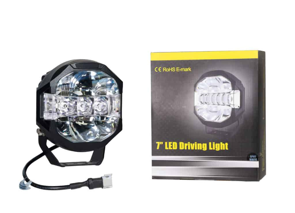 Omega Explora LED 7" 100 Spotlight Set (2 Spotlights including Harness ...