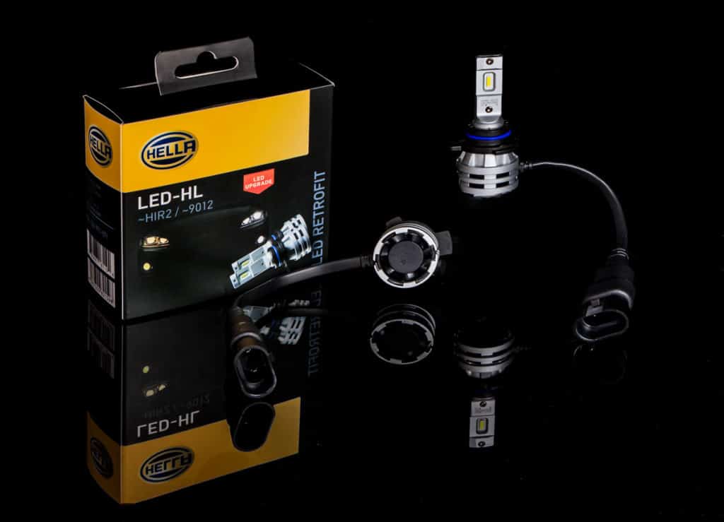 Hella LED Retrofit (HIR2/9012) - Set of two bulbs - Autolume Plus
