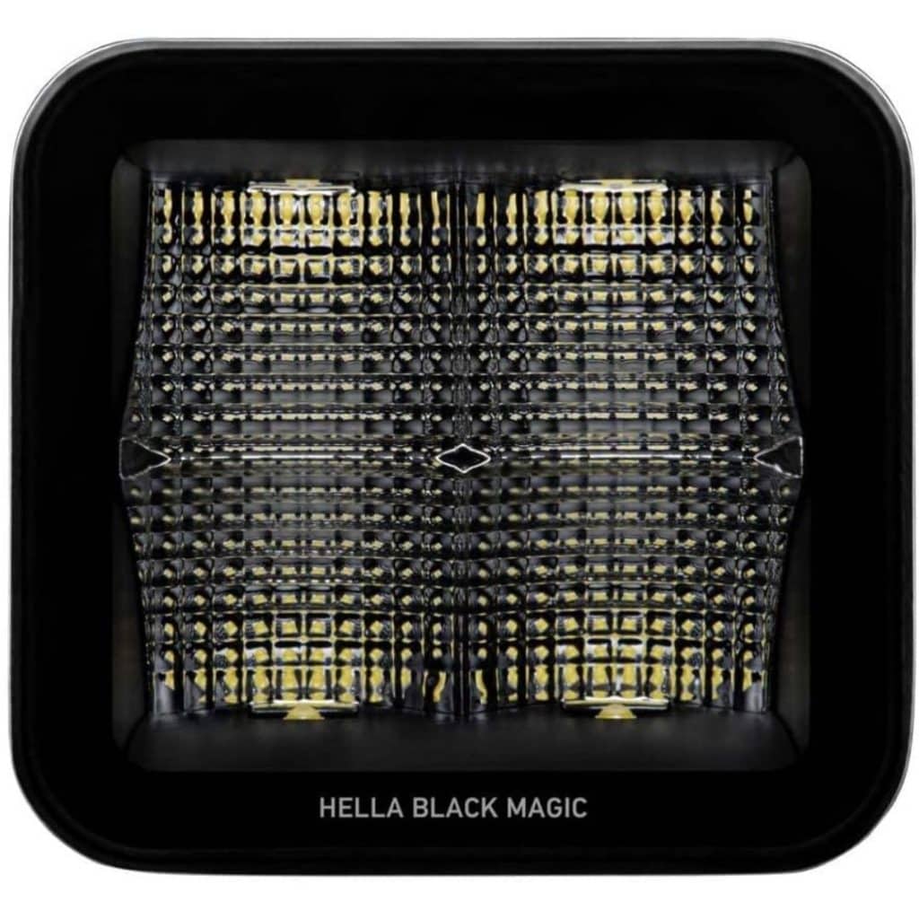 Hella LED Black Magic 3.2" Cube Kit - (Flood) - Autolume Plus