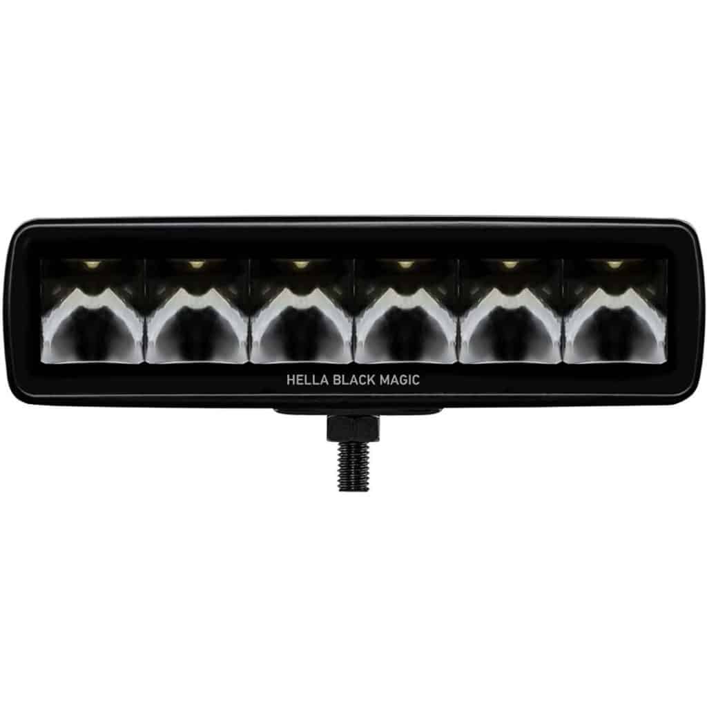 Hella Black Magic LED Mini Lightbar 6.2˝ Single (Spot) - Autolume Plus